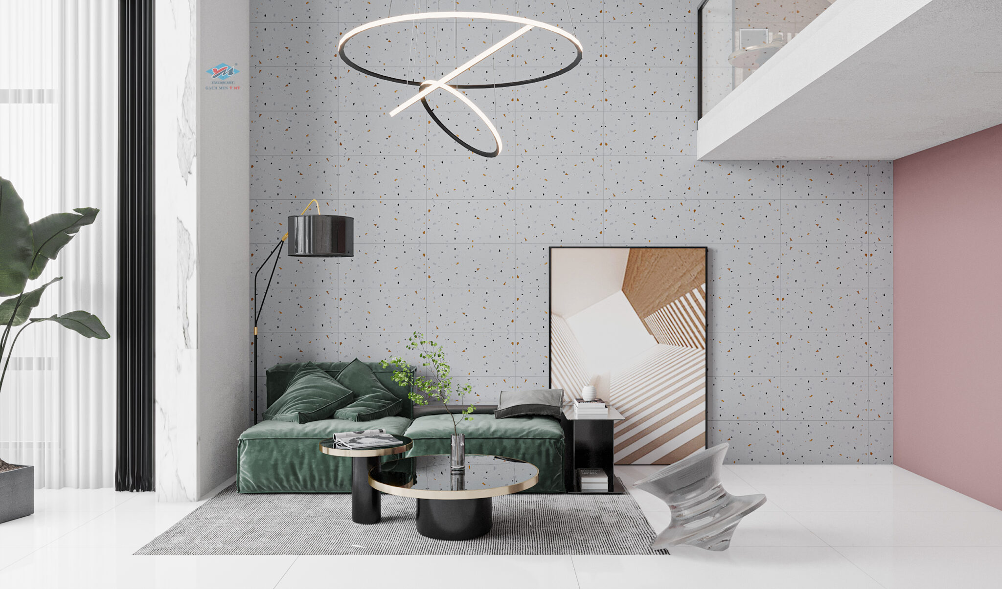 Gạch Ốp tường Ý Mỹ 30x60 P365077H - maotrung.com