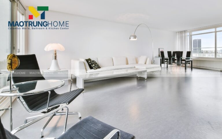 Top 20+ mẫu gạch lát nền màu xám khói đẹp, sang trọng 2026