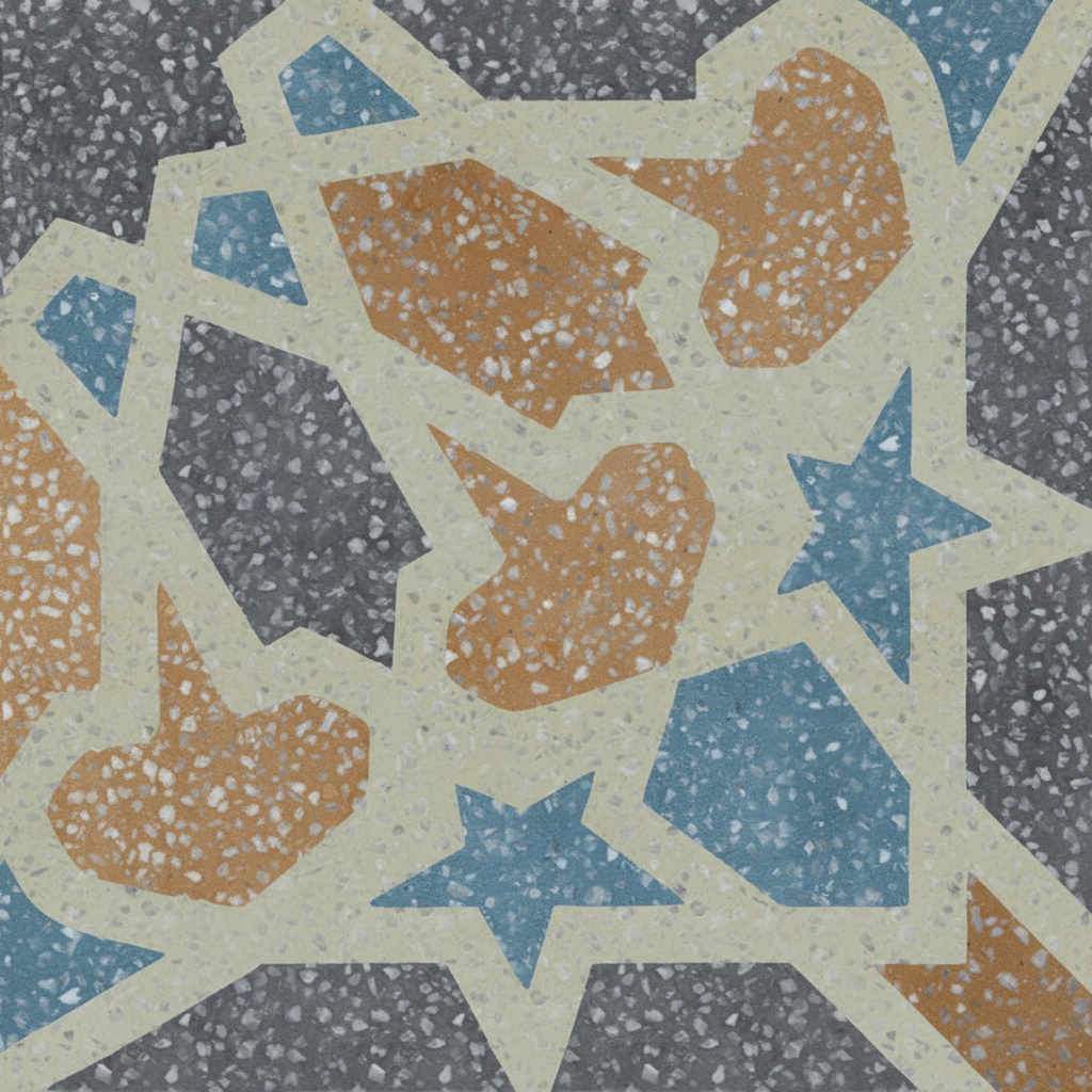 Gạch bông đá mài vuông 20x20 VT20-272-F01 - maotrung.com